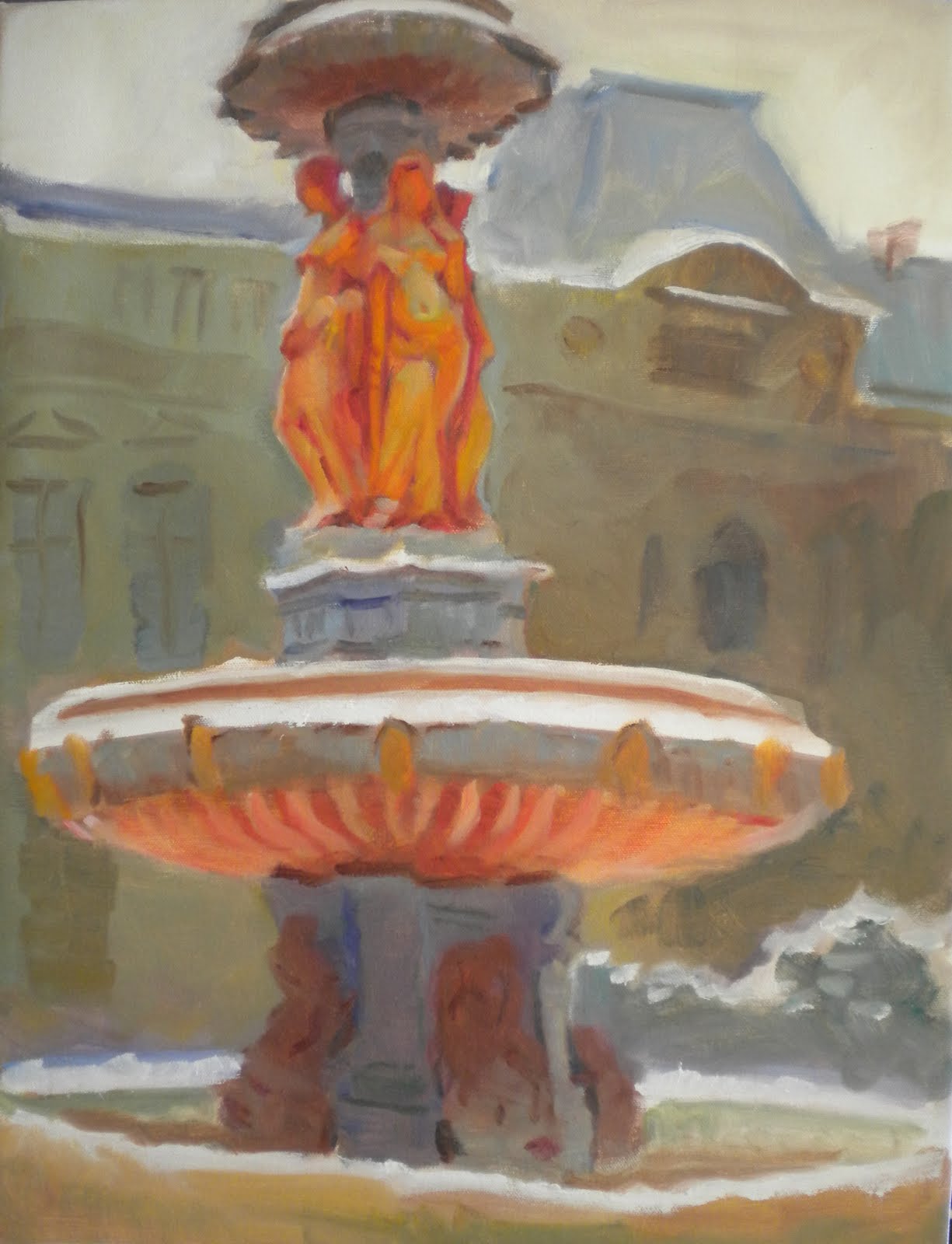 Ethan Jack Harrington Art: Paris Paintings Winter 2009